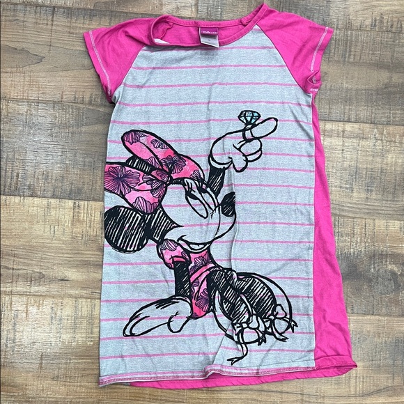 Disney | Pajamas | Disney Pink And Gray Kids Pajamas | Poshmark